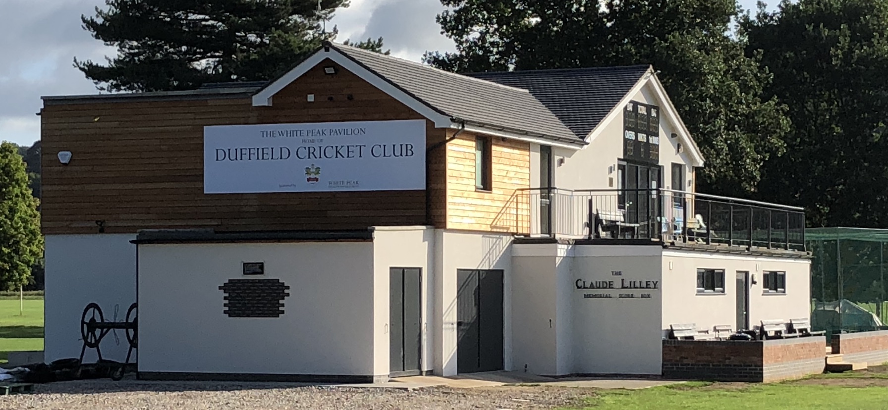 Duffield CC new 4 bay nets and social seating area - a Community ...