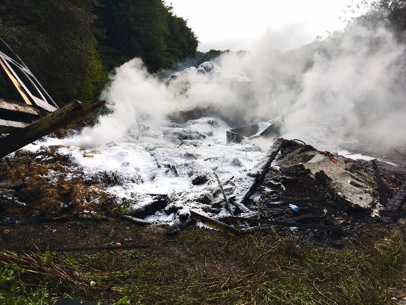 Community Farm Barn Destroyed by Fire | GoGetFunding