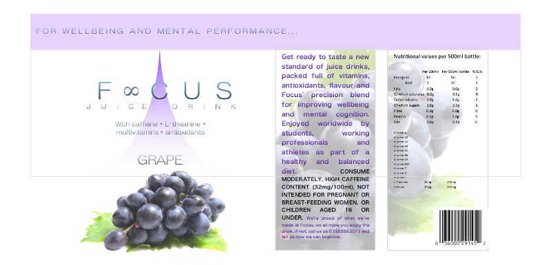 Focus Juice Drink - a Business crowdfunding project in Sheffield by ben ...