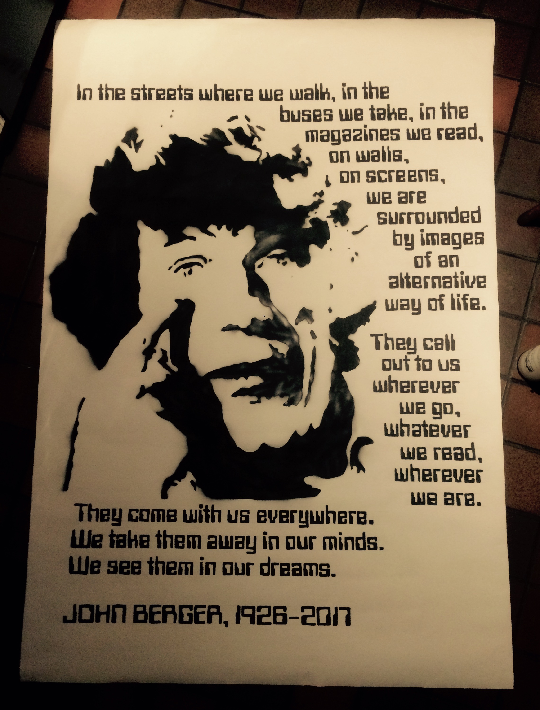 Protest Stencil - a Creative & Arts crowdfunding project in London by ...