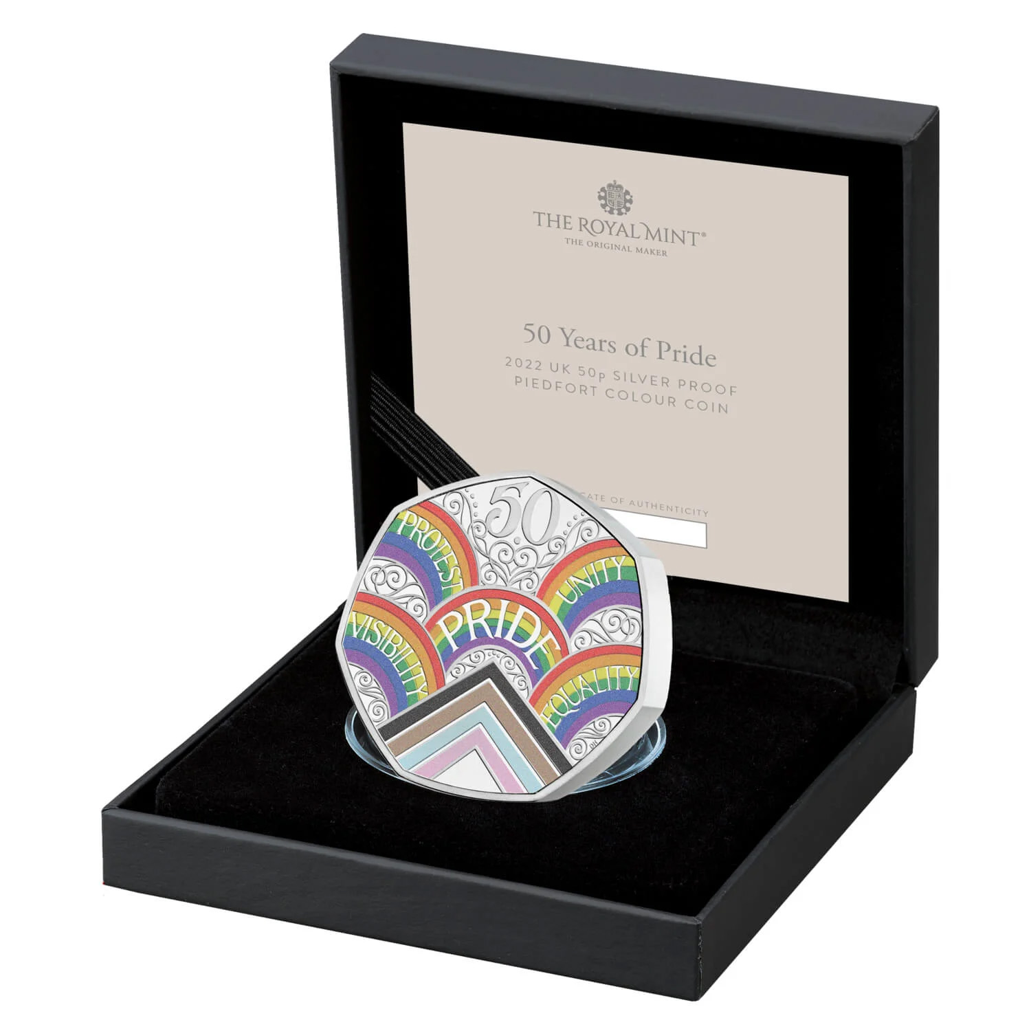 Limited Edition 50p Pride Coin Charity Prize Draw - a Charities ...