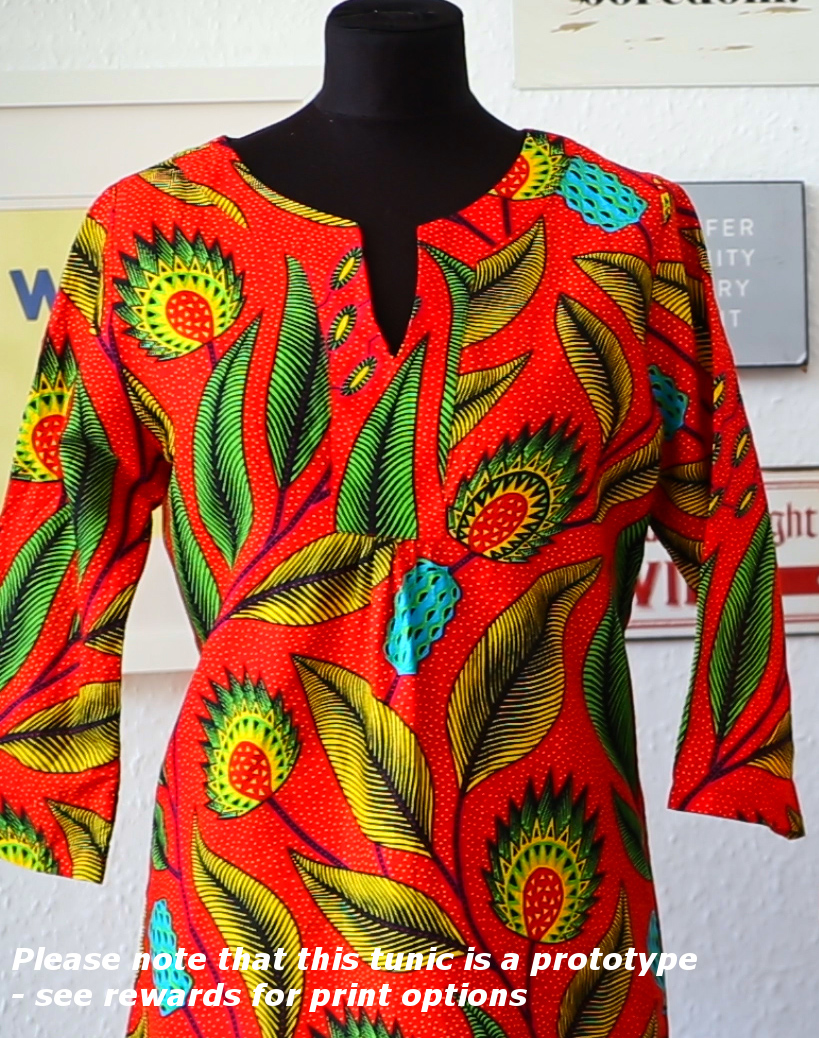 African Tunics With An Ethical Tale A Social Enterprise Crowdfunding Project In By Where Does