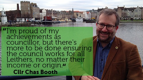 Re-elect Chas Booth - a Politics crowdfunding project in Edinburgh by ...