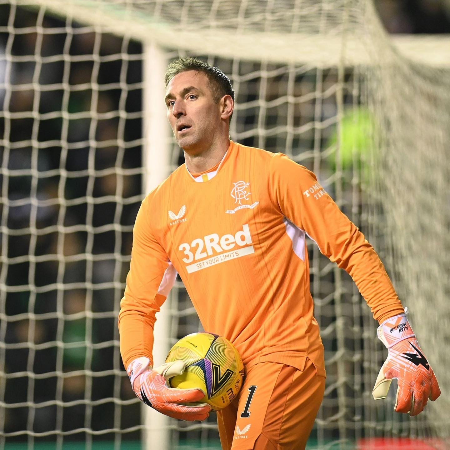 Allan McGregor match worn Rangers top - a Sports crowdfunding project ...
