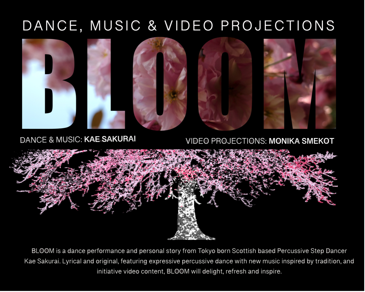Bloom - new step dance show with video projection - a Creative & Arts ...