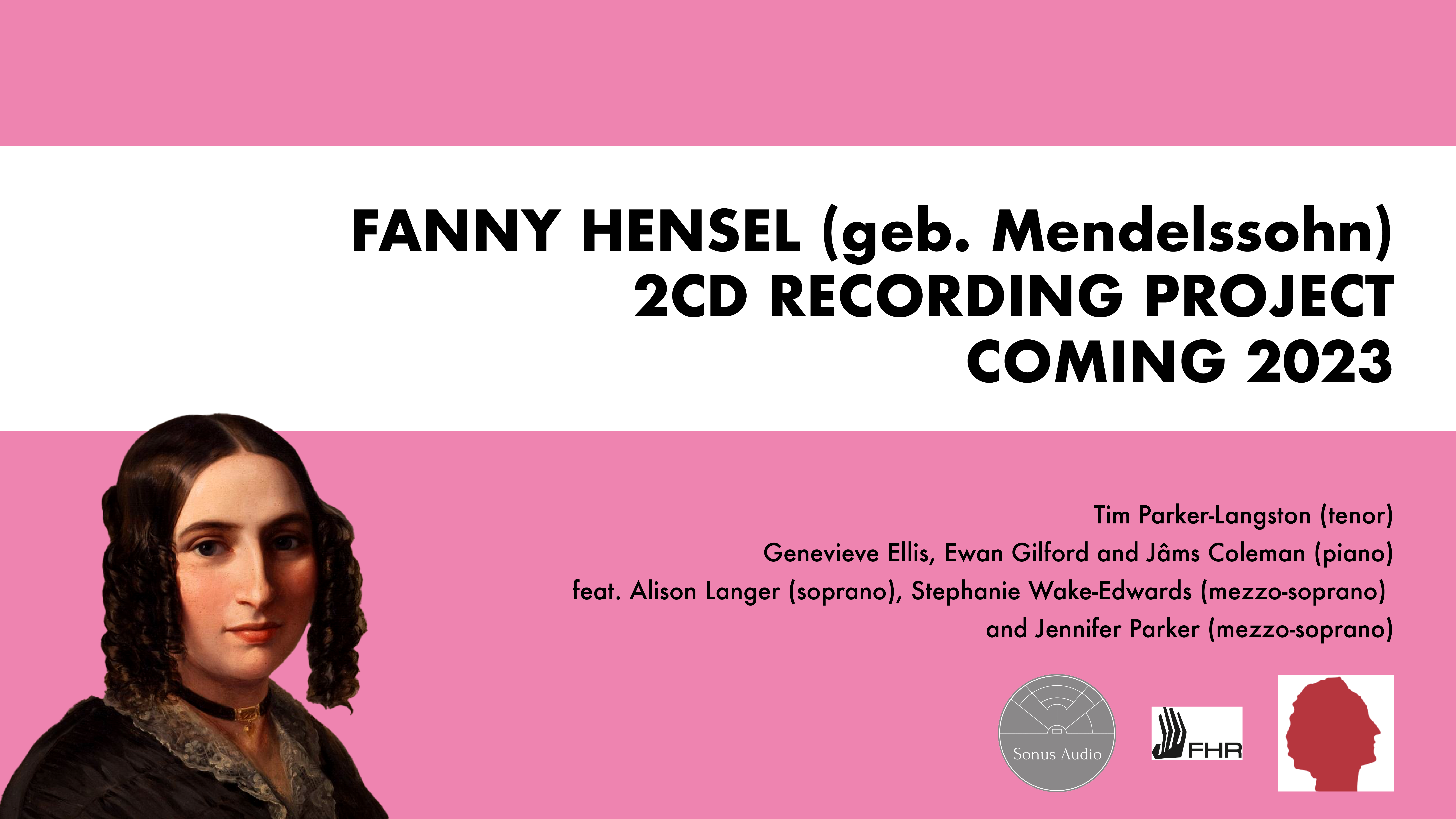Fanny Hensel (Mendelssohn) Lieder - 2CD RECORDING - a Music ...