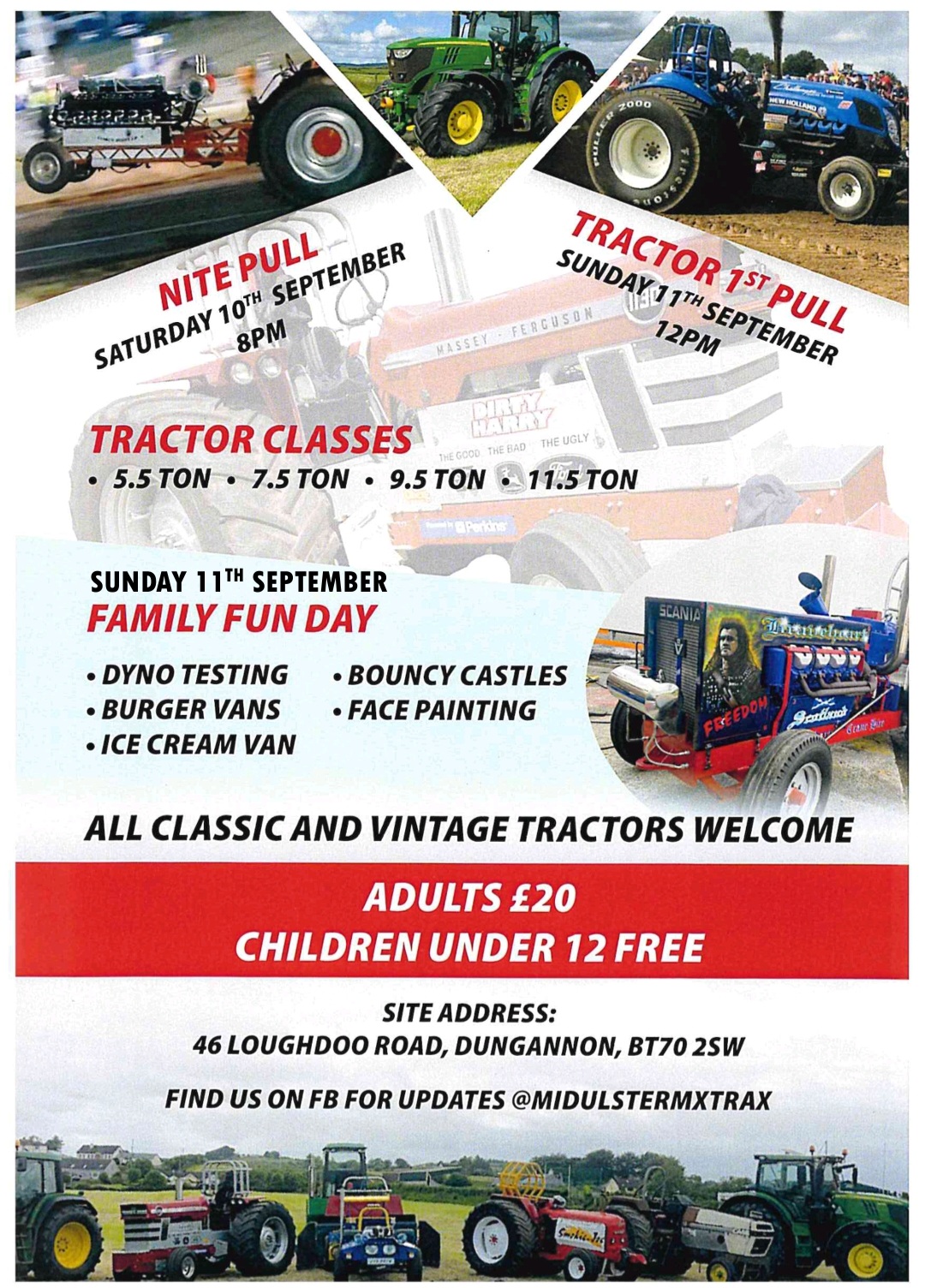 Mid Ulster MX Trax - Irish Tractor Pulling - a Sports crowdfunding ...