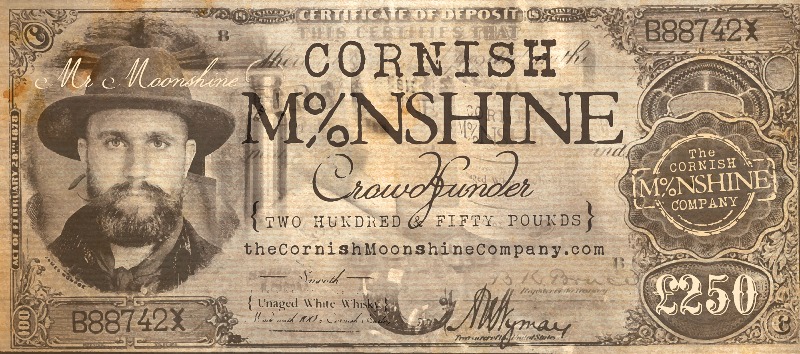 Cornish Moonshine - Unaged White Whisky! - a crowdfunding project in ...