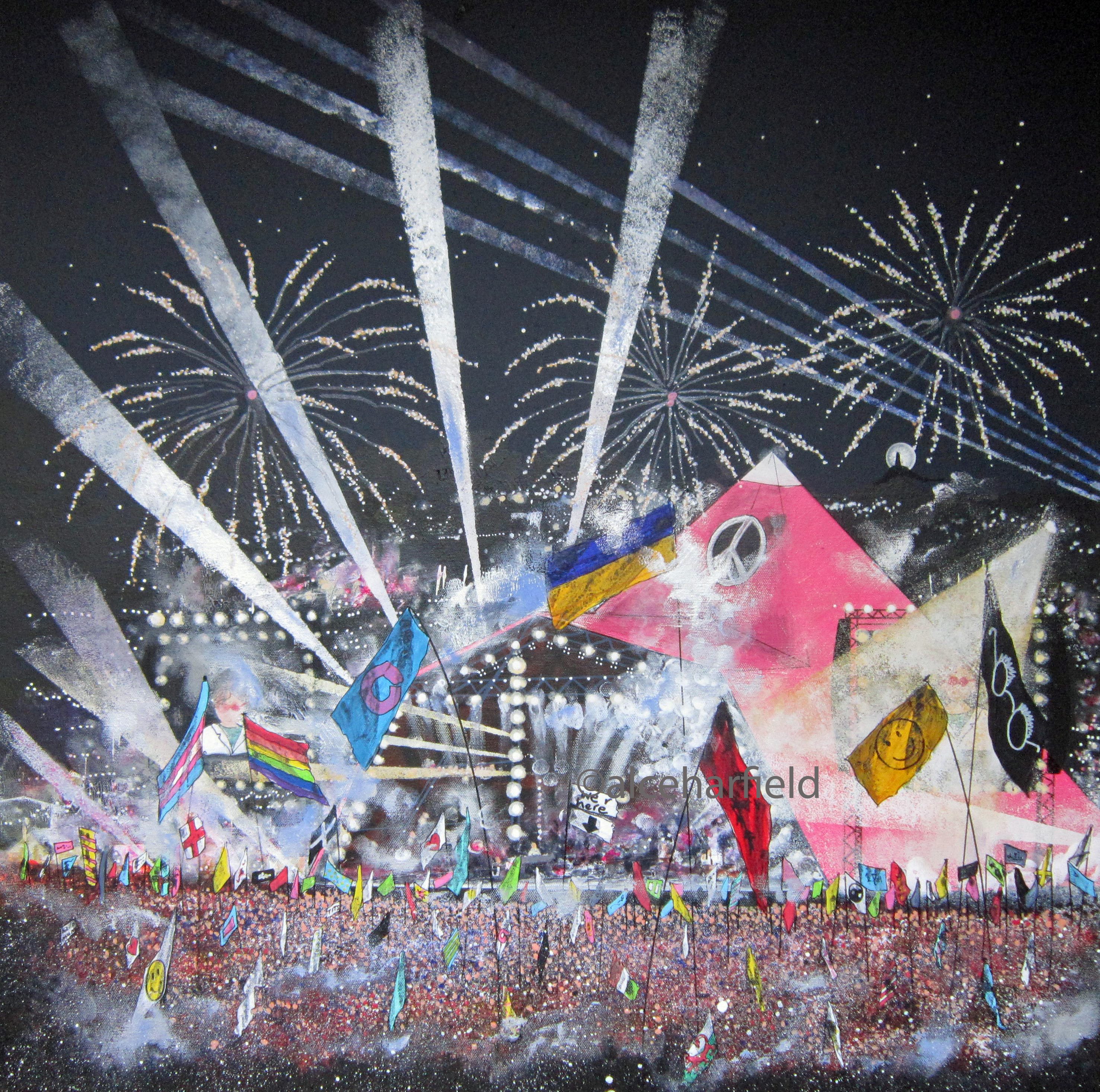 Alce Harfield painting for Bath Welcomes Refugees - a Community ...