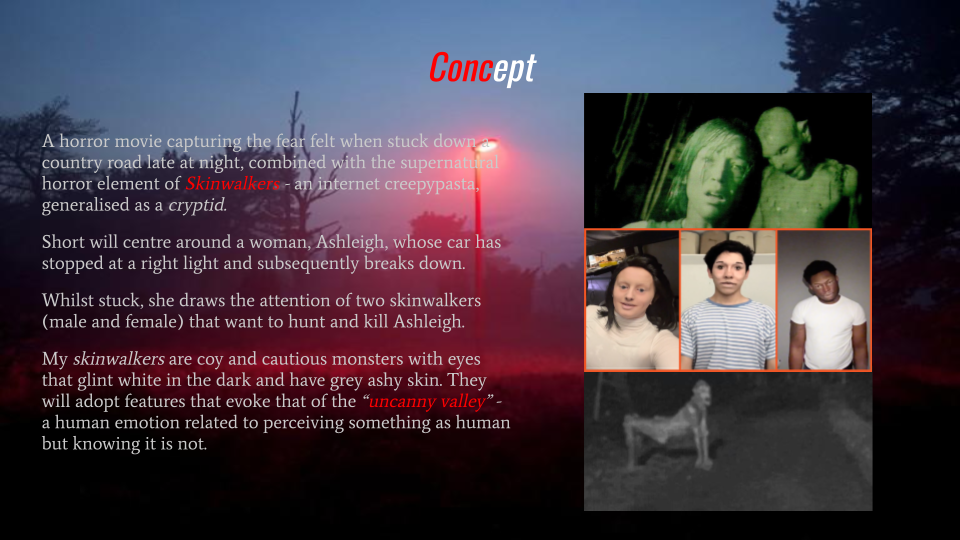 Red Light. A short horror film about Skinwalkers - a Personal Causes ...