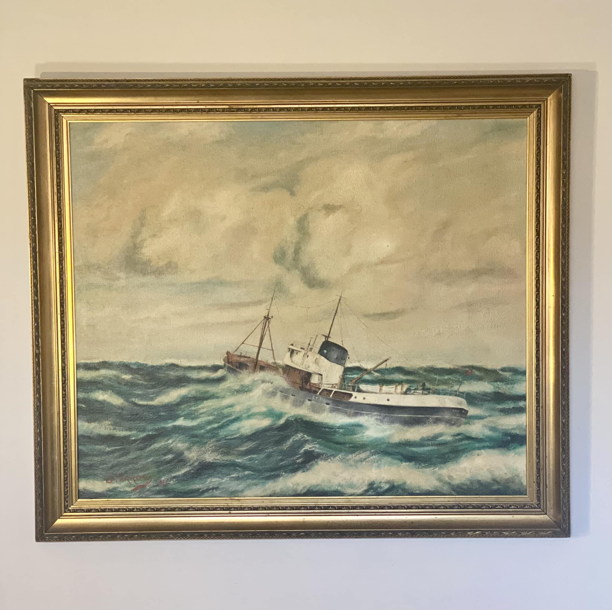 Original oil painting of Ross Revenge - a Music crowdfunding project in ...
