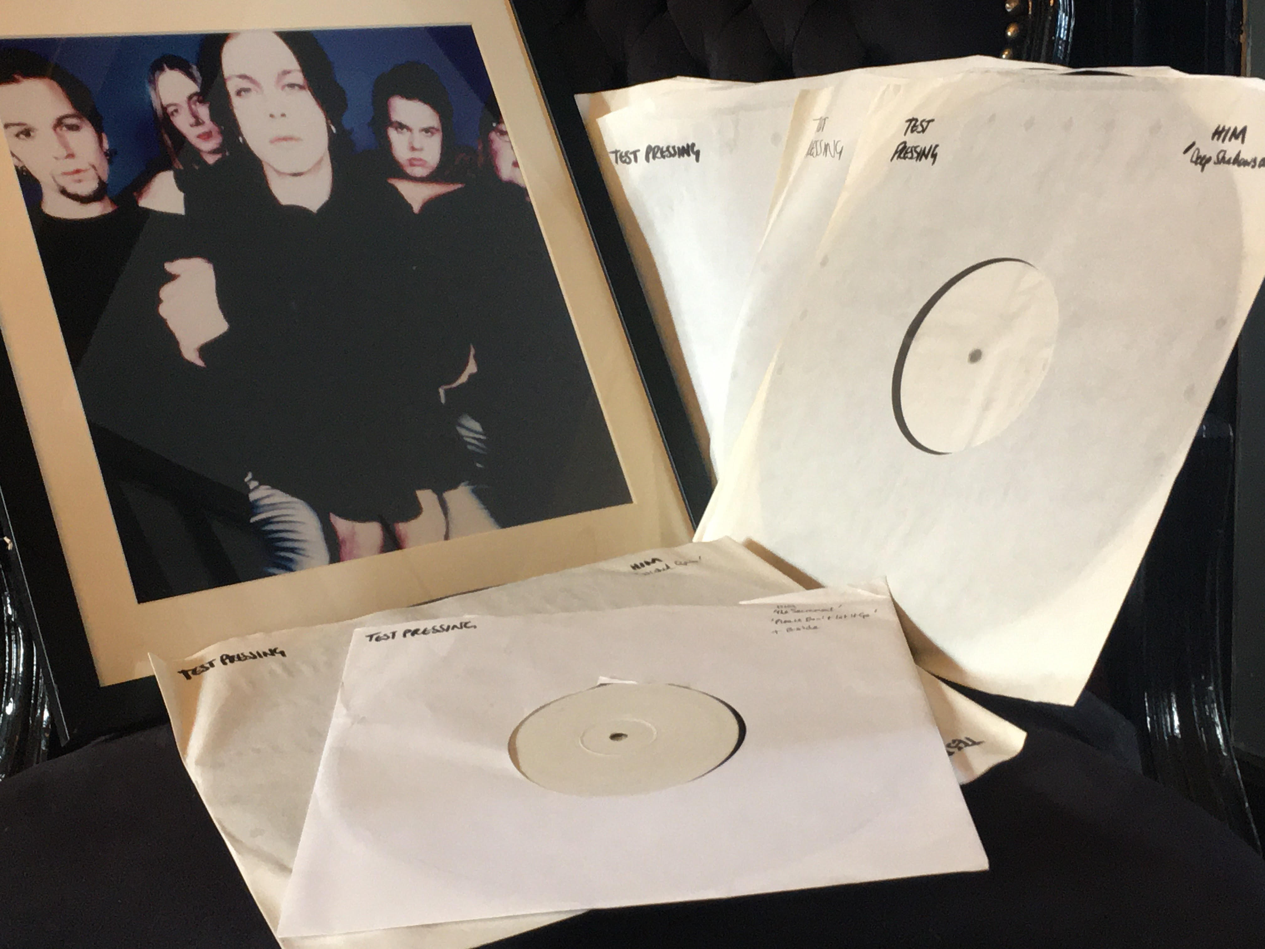 Win four signed HIM test pressing LPs - a crowdfunding project in ...
