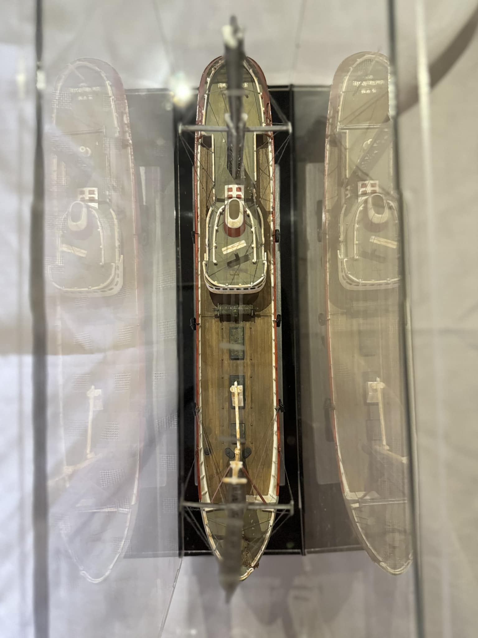 Model of Radio Caroline's radio ship Ross Revenge - a Heritage ...