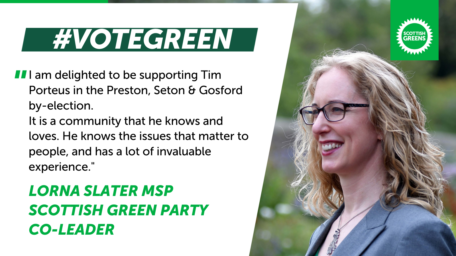 Tim Porteus for Preston, Seton & Gosford Ward - a Environment ...