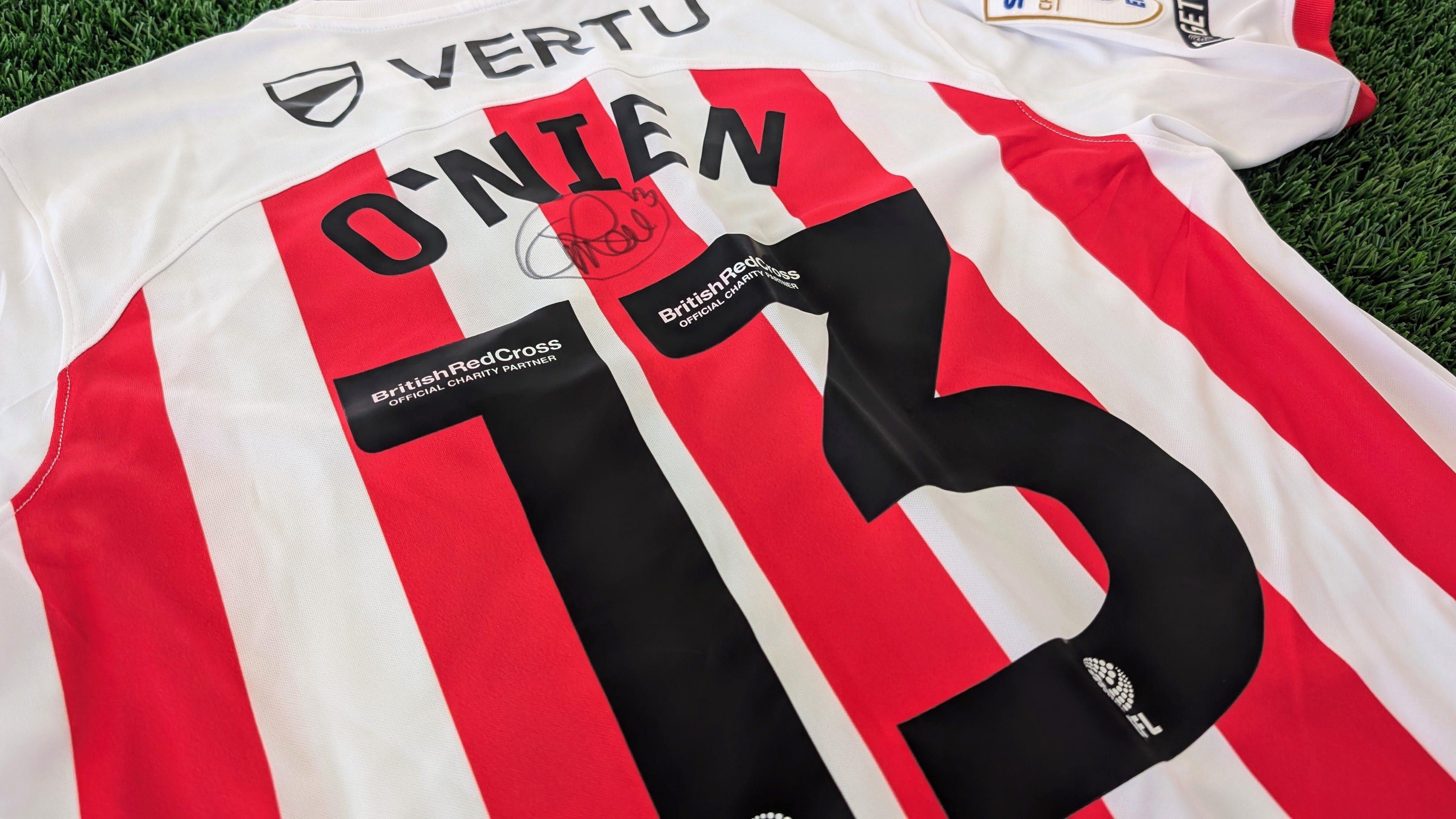 Signed Luke O'Nien Shirt Bundle - a Sports crowdfunding project in ...