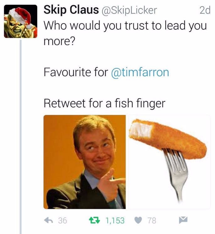 Fish Finger for MP - a Community crowdfunding project in Kendal by Mr ...
