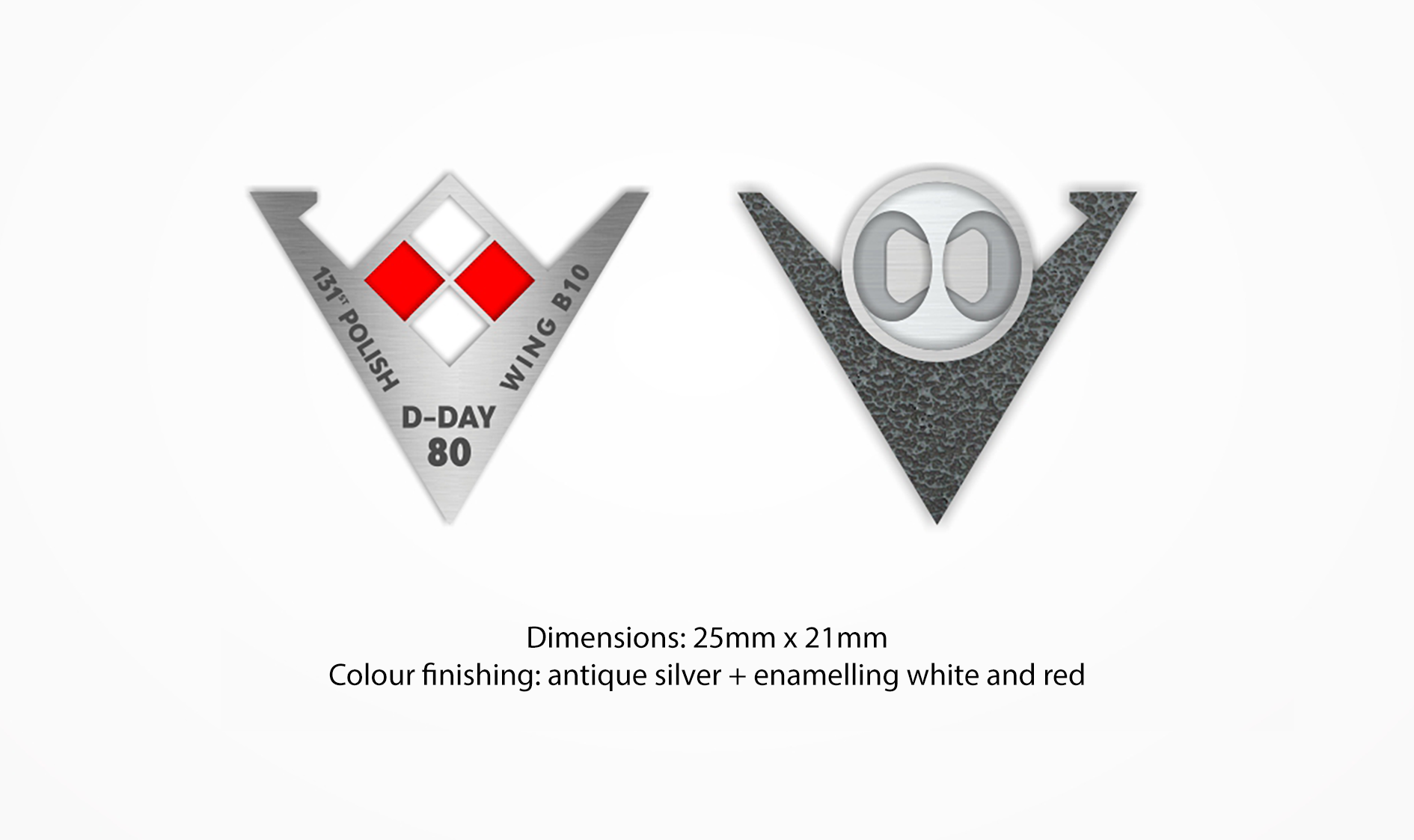 D-DAY80 - Polish Air Force special pin badge - a Creative & Arts ...