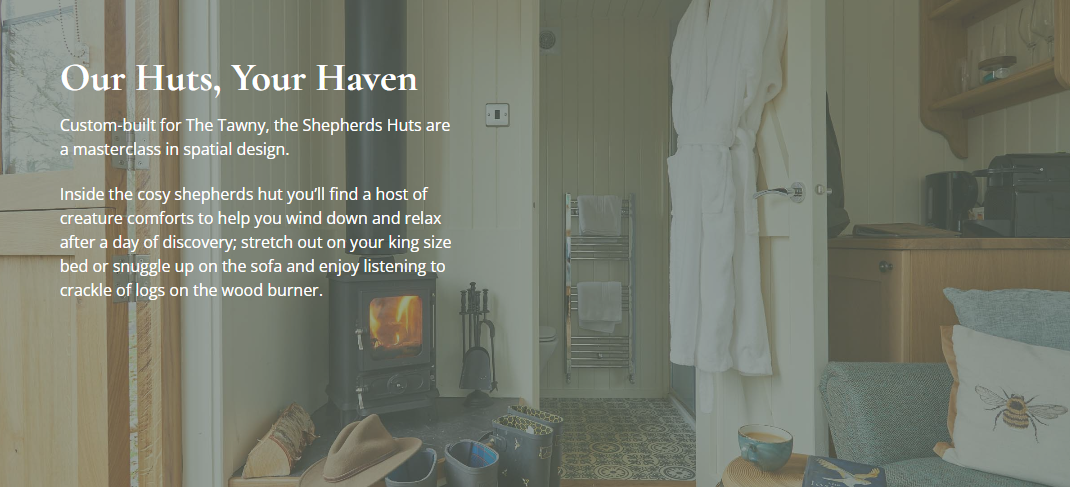 Win a B&B stay in a Wildwood Hut @ The Tawny - a Hospitality ...