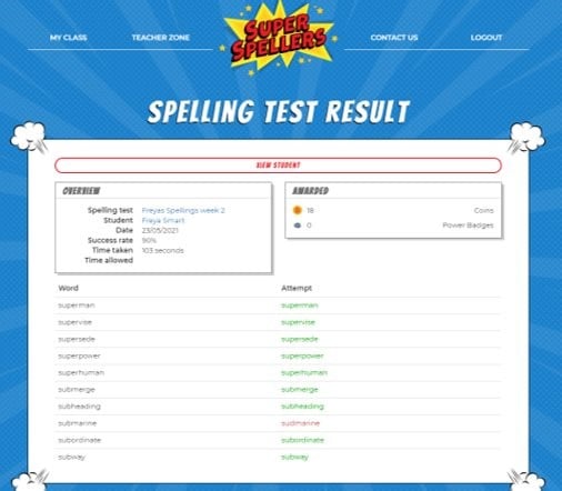 Super Spellers. Making learning to spell Super FUN - a Schools ...