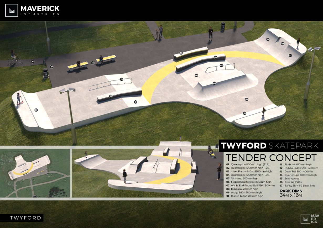 Twyford Skatepark Project - a Community crowdfunding project in Reading by Friends of Twyford ...