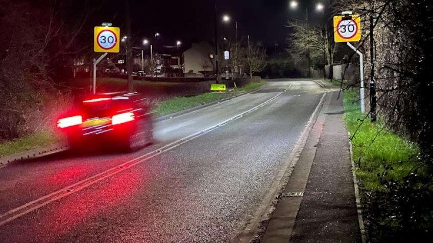 Speed sign to improve road safety in Tickhill - a Environment ...