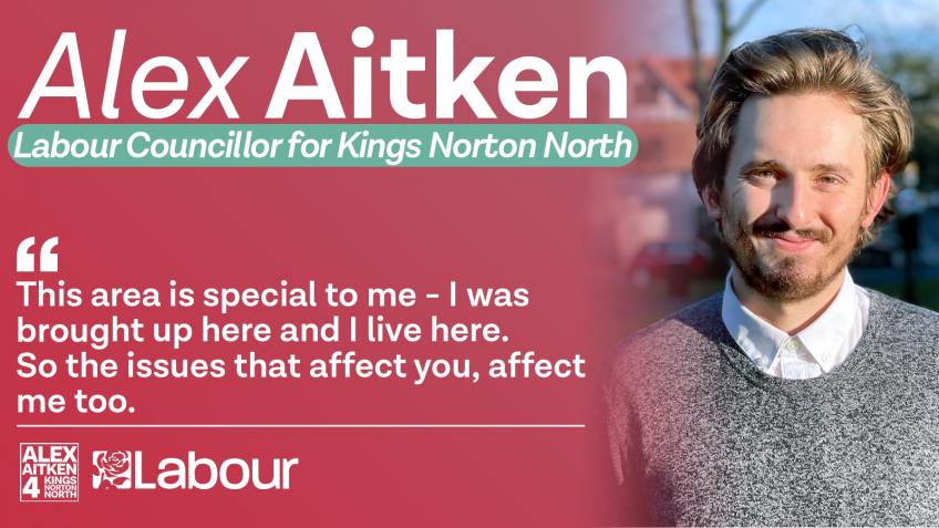 Alex Aitken for Kings Norton North - a Politics crowdfunding project in ...