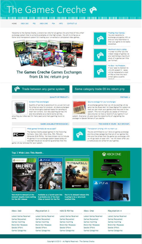 The Games Creche Games Exchange - a Business crowdfunding project in ...