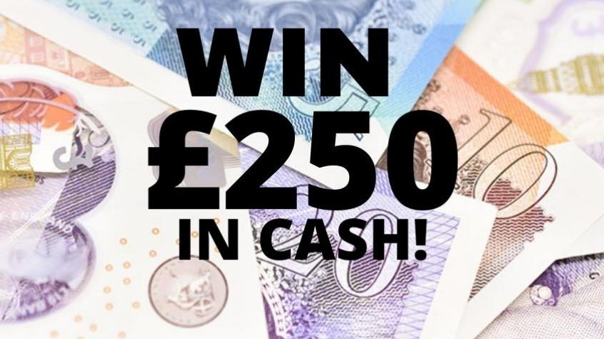 Cash Prize Draw; 3 prizes of £250, £100 and £50 - a Charities ...