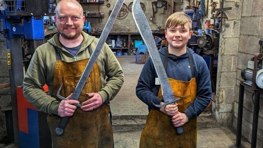 Charlotte's 24th bday sword smithing class - a Personal Causes ...