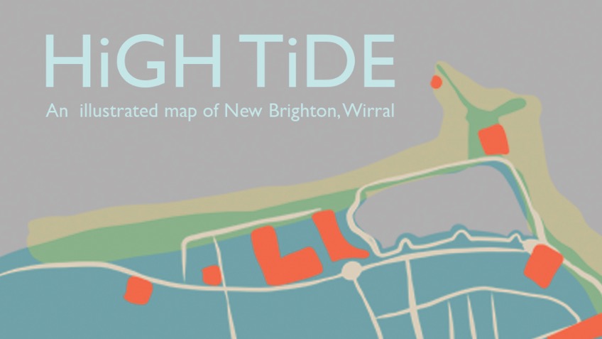 HigH TidE: New Brighton Illustrated Risograph Map - a Creative & Arts ...