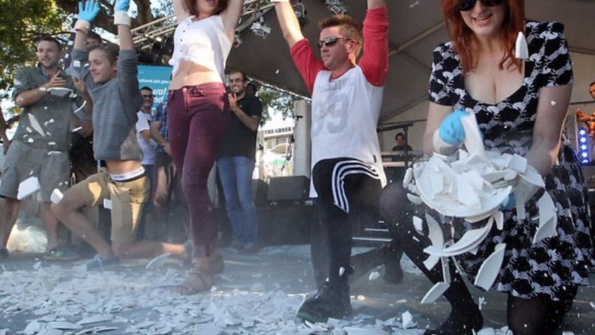 Plate Smashing - a Business crowdfunding project in Leicester by ADDY