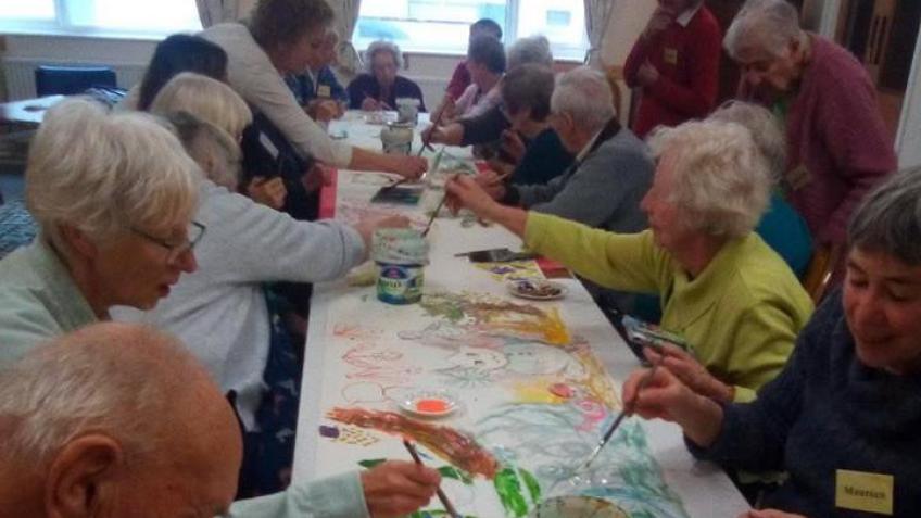 Expressive Paint Events for those with Dementia - a Community ...