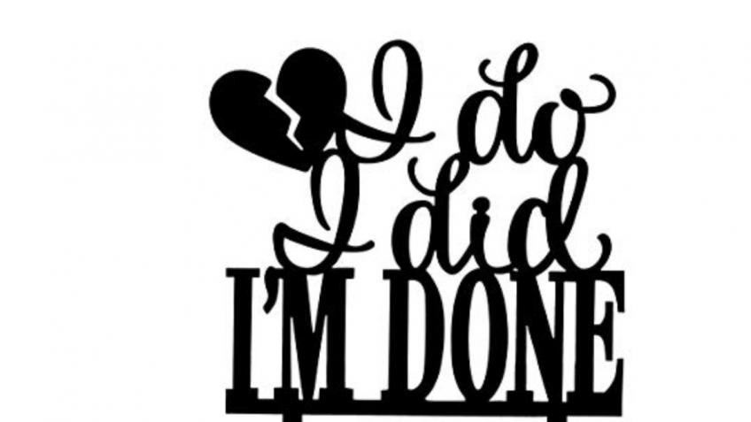 I do, I did, I’m DONE! Divorce Party Start Up - a Personal Causes ...