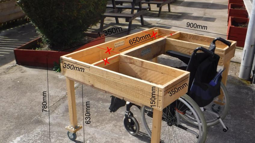 Wheelchair Accessible Planter A Complete Guide To Building A Wheel