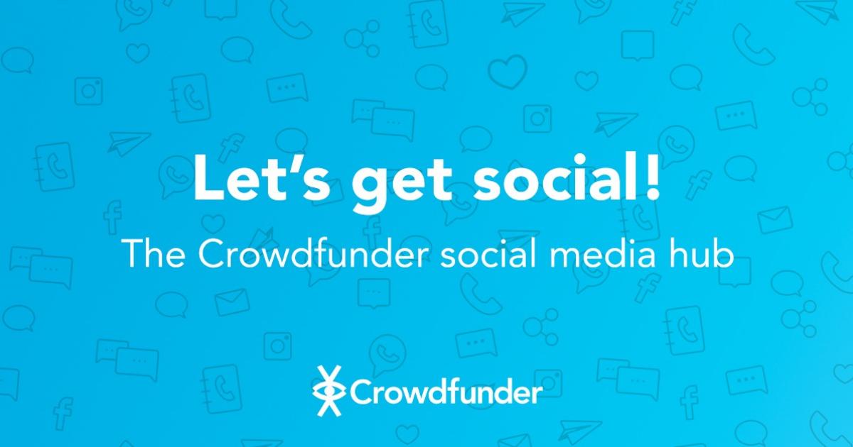 Let's get social! | Crowdfunder