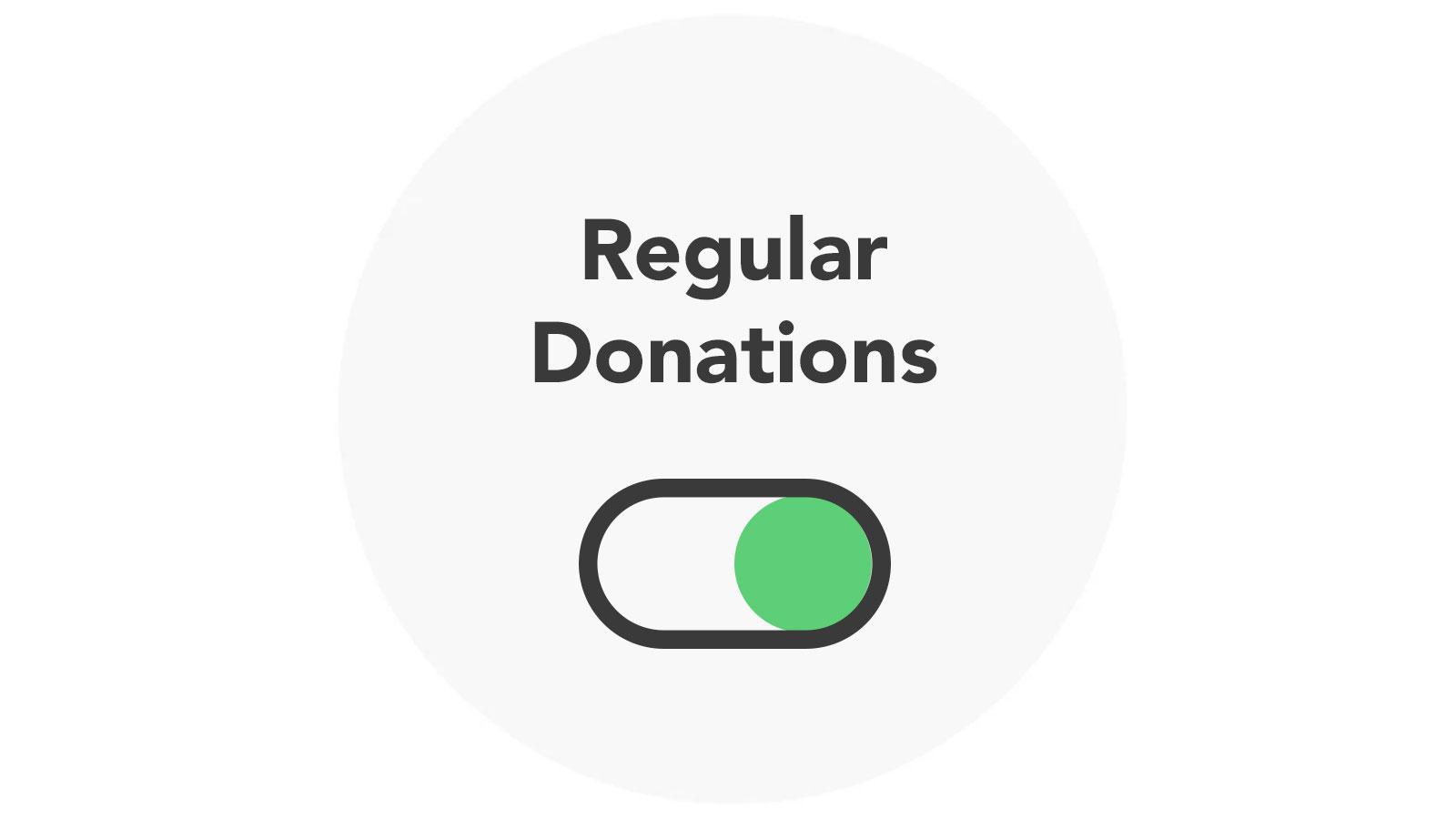 Regular Donations | Crowdfunder.co.uk