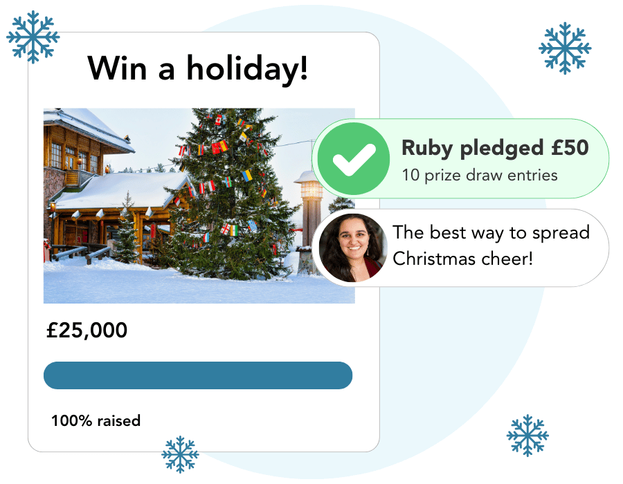 Christmas Prize Draw Competitions | Crowdfunder