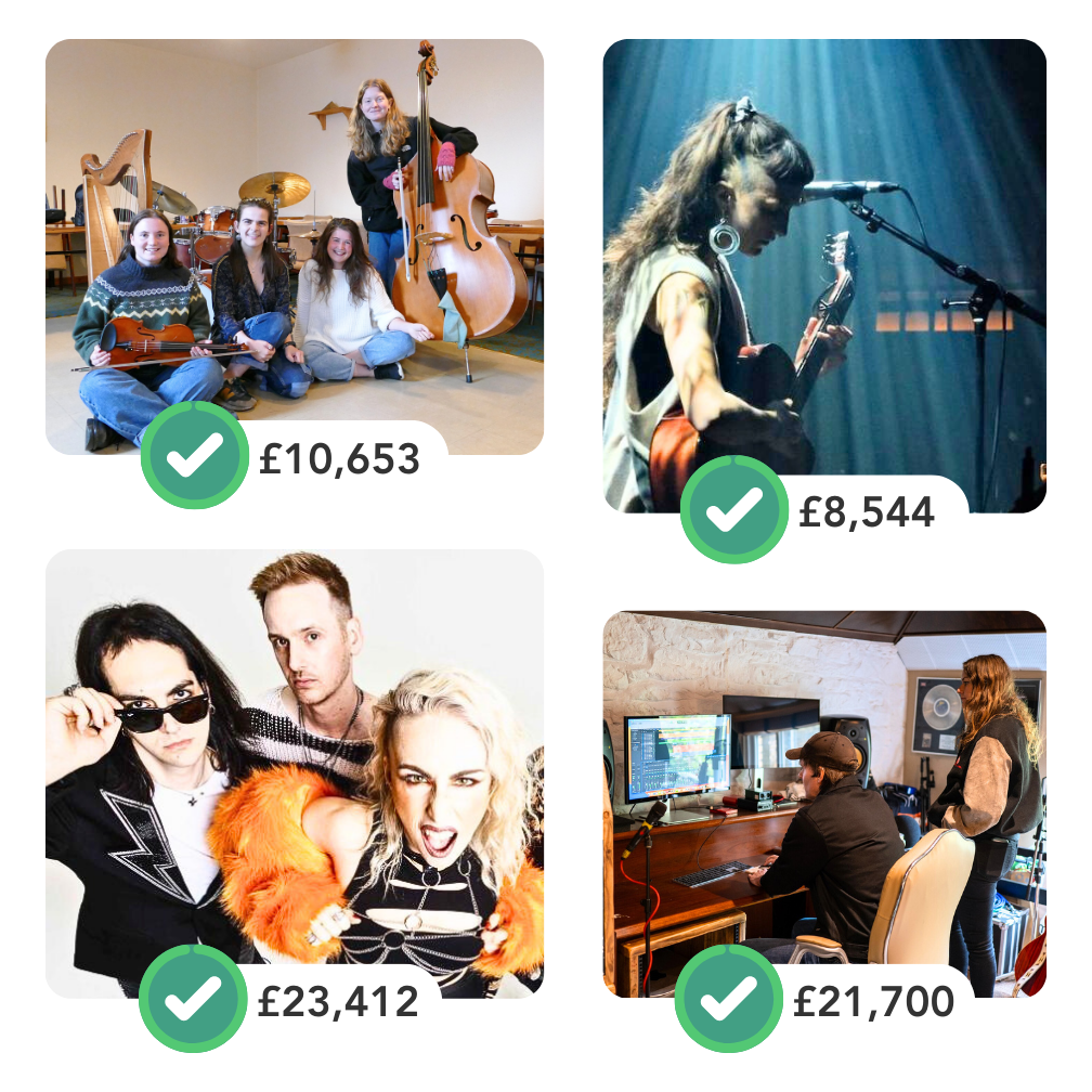 Music Funding for UK Artists, Bands & Projects | Crowdfunder