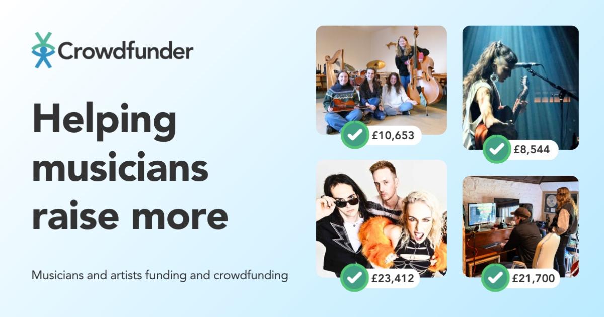 Music Funding for UK Artists, Bands & Projects | Crowdfunder