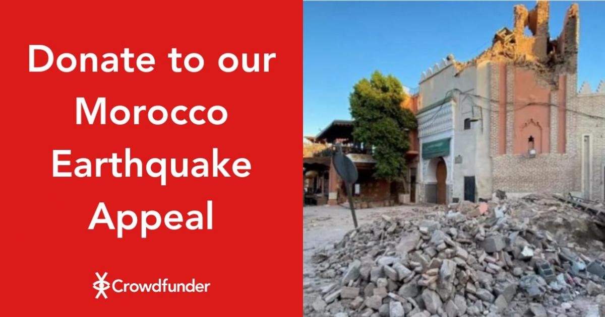 Donate to Morocco Earthquake Appeal | Crowdfunder.co.uk